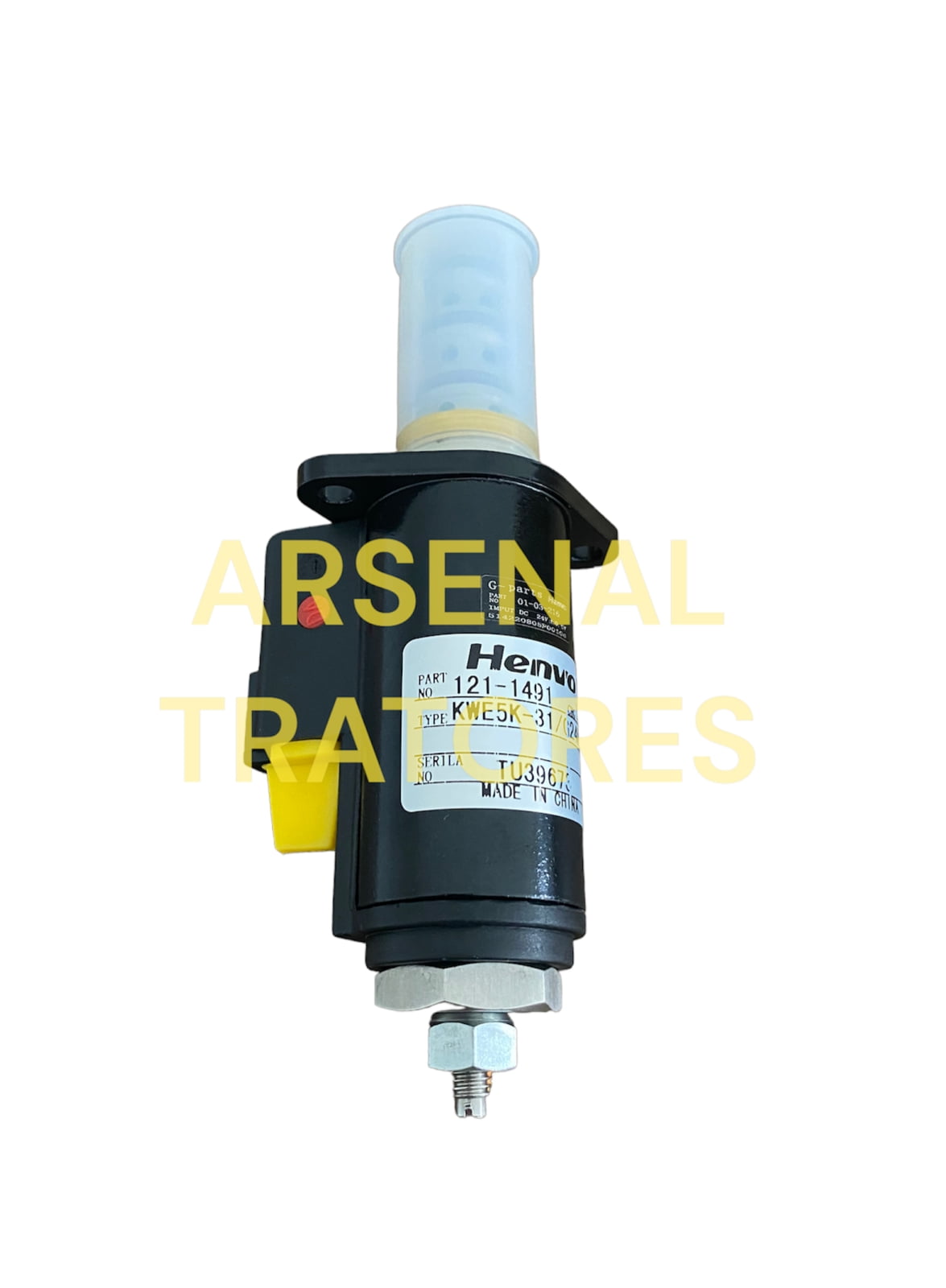 1211491 VALVULA SOLENOIDE P/ CATERPILLAR 312 315 320 330 336 B/C/D ...