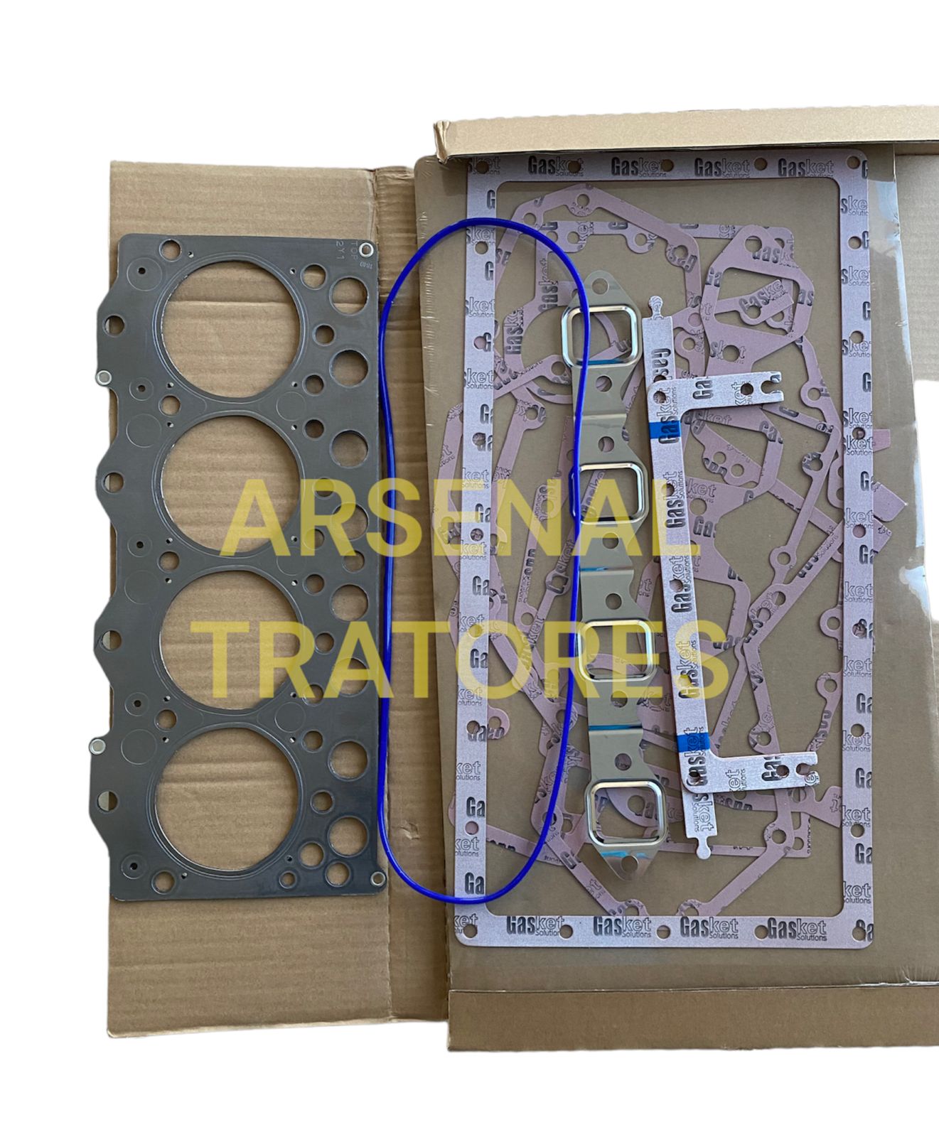 4955996 JOGO DE JUNTAS DO MOTOR CUMMINS QSB 3.3 B 3.3 KOMATSU PC130 ...