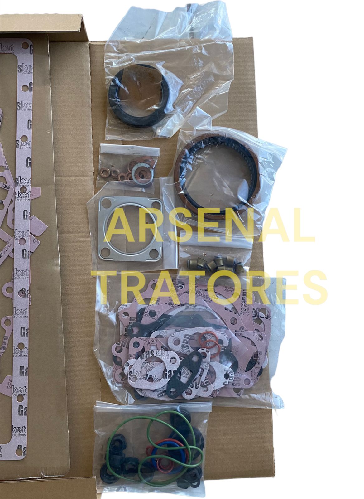 4955996 JOGO DE JUNTAS DO MOTOR CUMMINS QSB 3.3 B 3.3 KOMATSU PC130 ...