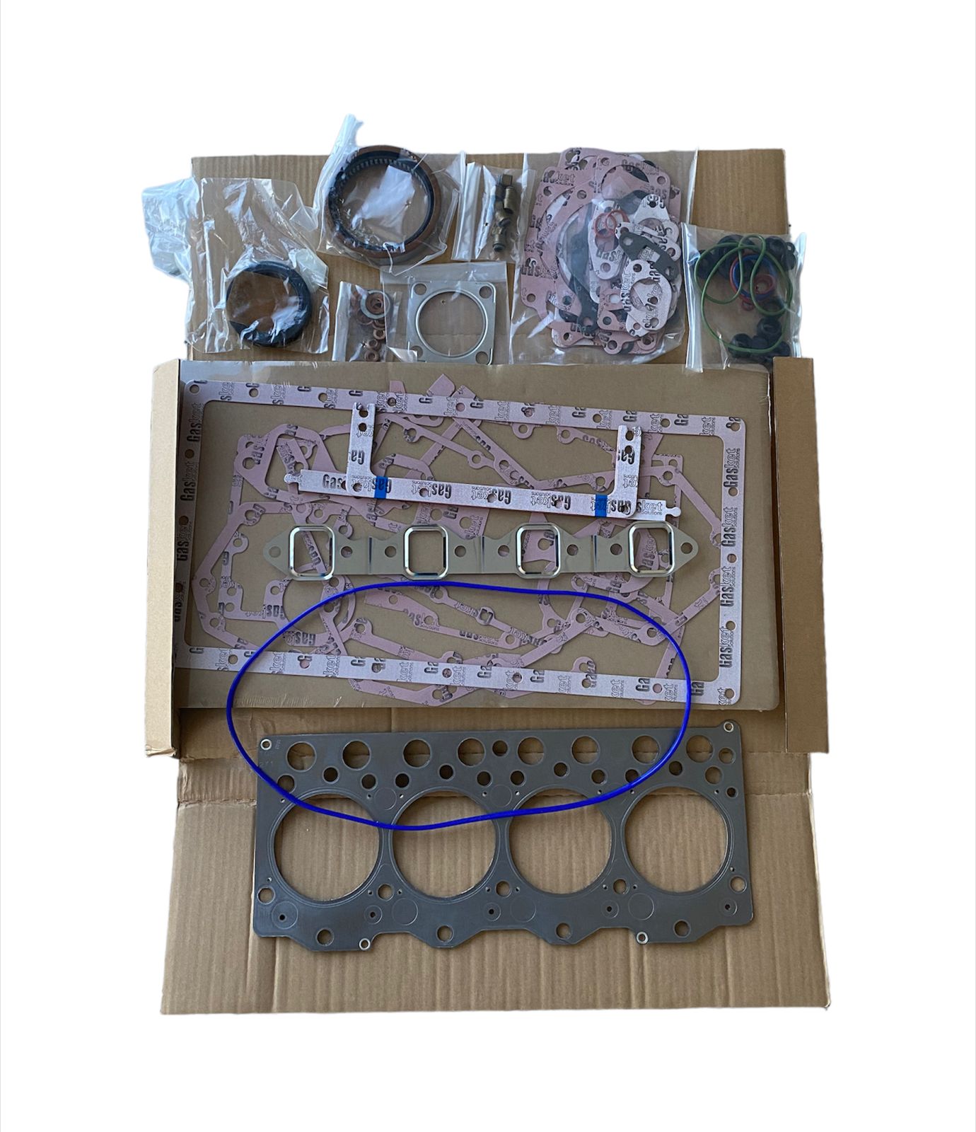 4955996 JOGO DE JUNTAS DO MOTOR CUMMINS QSB 3.3 B 3.3 KOMATSU PC130 ...